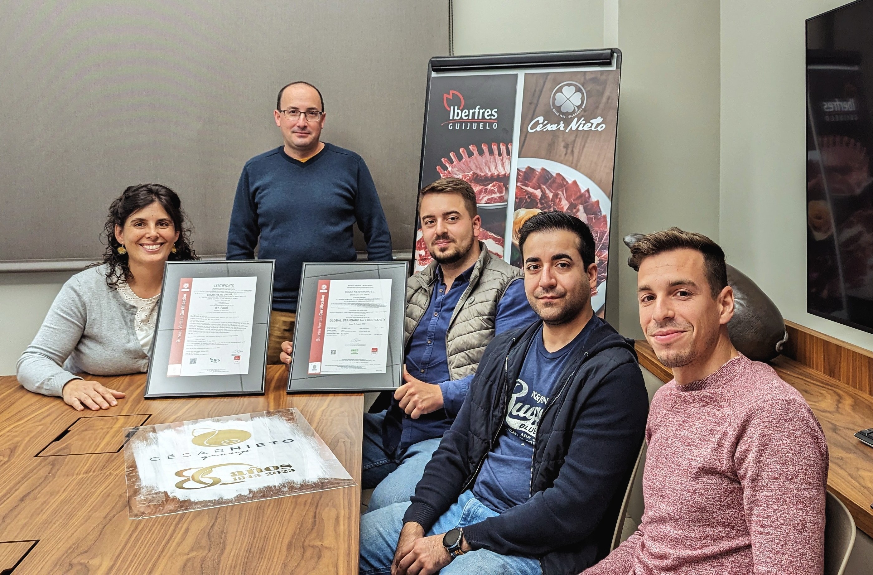 CESAR NIETO GROUP S.L. renueva las certificaciones IFS FOOD y BRCGS de ...